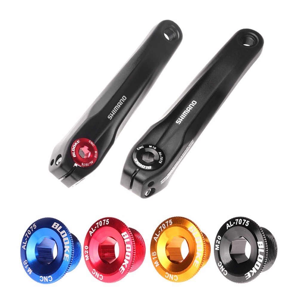 Cranks Set อลูมิเนียมสำหรับจักรยานเสือหมอบ ขนาด M20 | Shopee Thailand