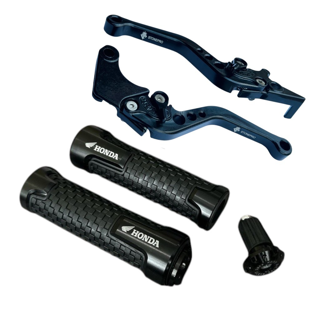HONDA RSX 150 RS150 BRAKE LEVER CLUCTH LEVER CNC ALLOY HANDLE GRIP LOGO ...