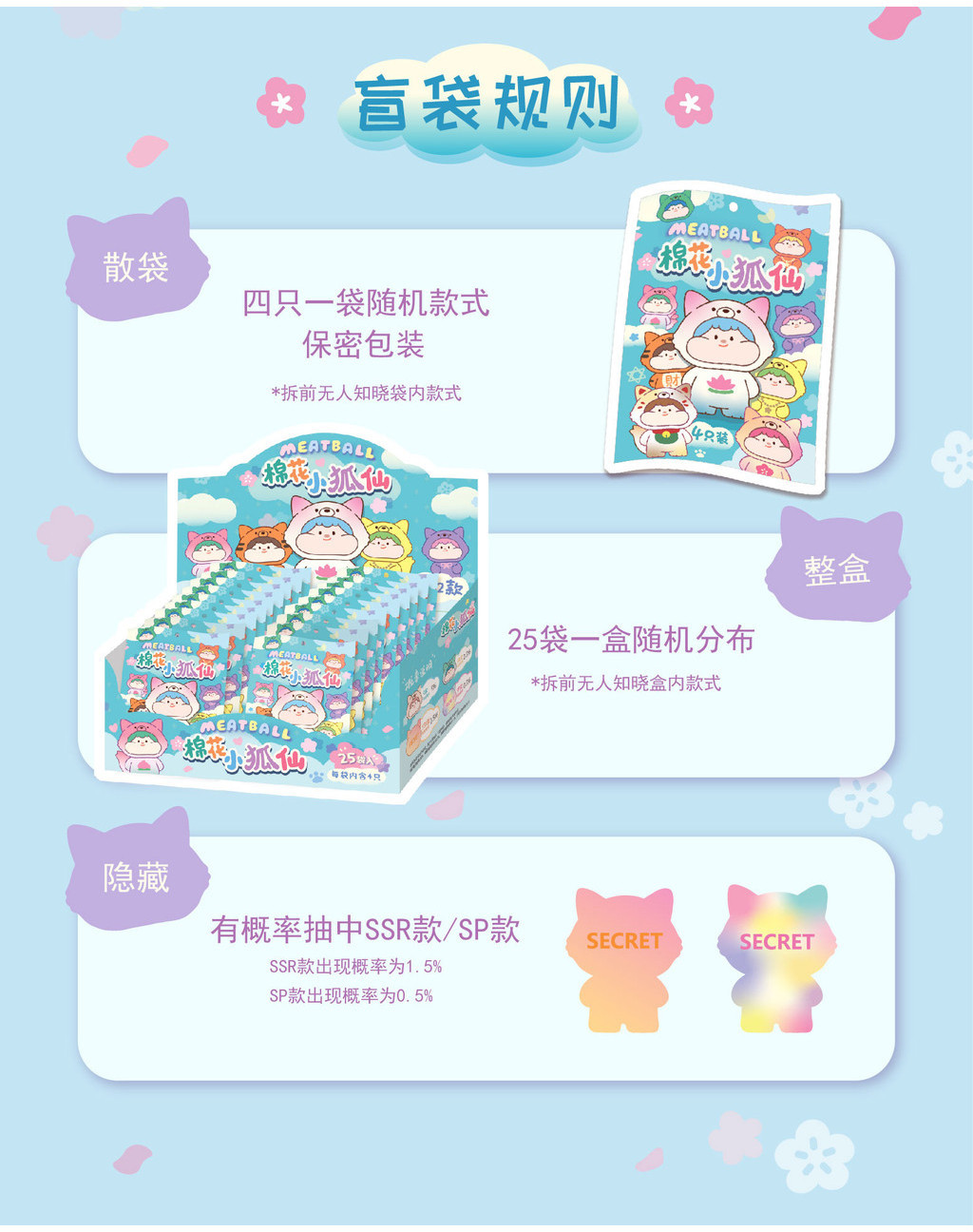 Meatball Fox Series Mini Beans(100 ชิ้น) | Shopee Thailand