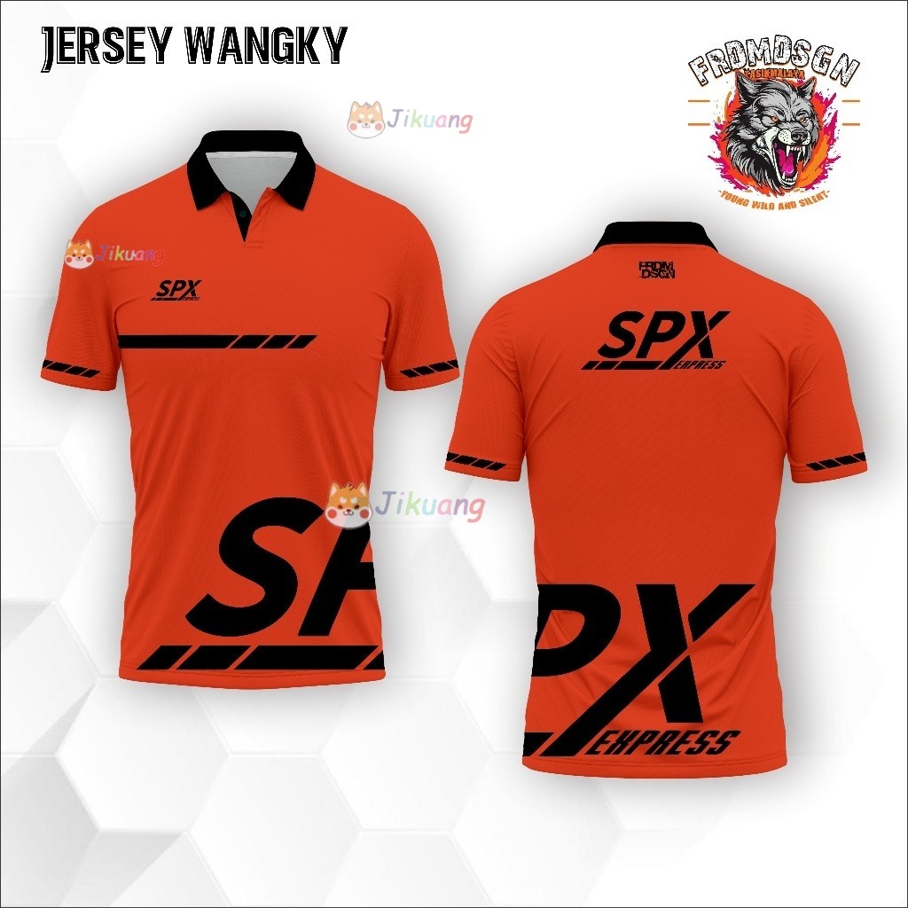 Jual JERSEY WANGY SPX SHOPEE EXPRESS KEMEJA SPX JERSEY POLO | Shopee ...