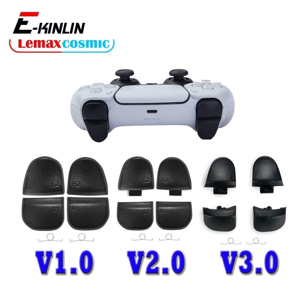 เปลี่ยน R1 L1 R2 L2 Triggers ปุ่ม Controller เกมคีย์ฤดูใบไม้ผลิสําหรับ ...
