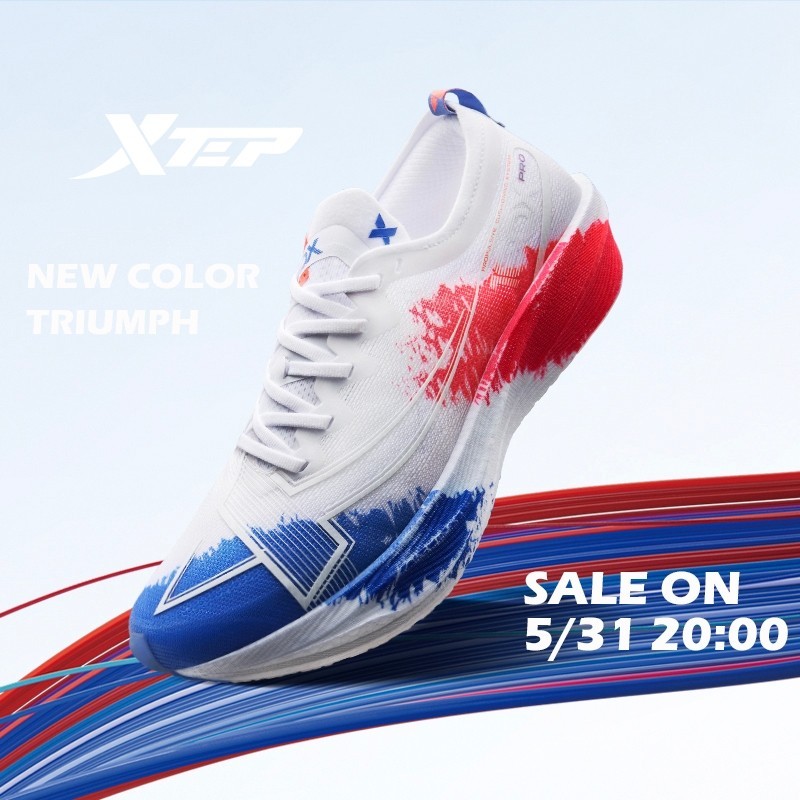 Xtep 160X5.0 Pro รองเท้าวิ่ง คาร์บอน สําหรับผู้ชาย | Shopee Thailand