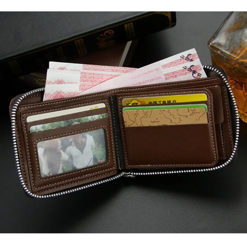 กระเป๋าเงิน Minecraft หนัง PU Matté .Zipper ความจุเยอะ สำหรับของขวัญวัน ...