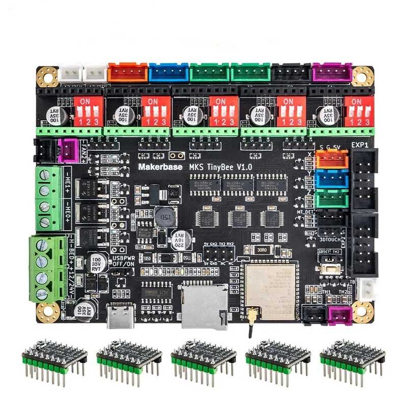 Makerbase Tinybee 3D Printer Control Board Esp32 MCU ชิ้นส่วนเครื่องพิมพ์ 3D ห | Shopee Thailand