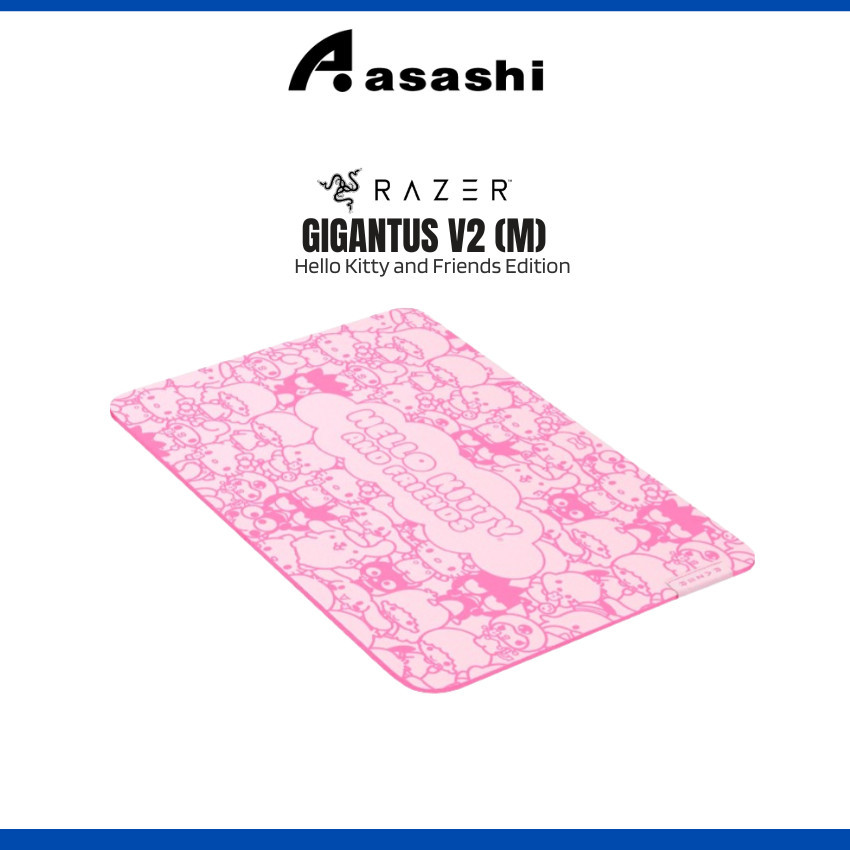 Razer Gigantus V2 (M) Mousepad - Hello Kitty and Friends Edition - RZ02 ...
