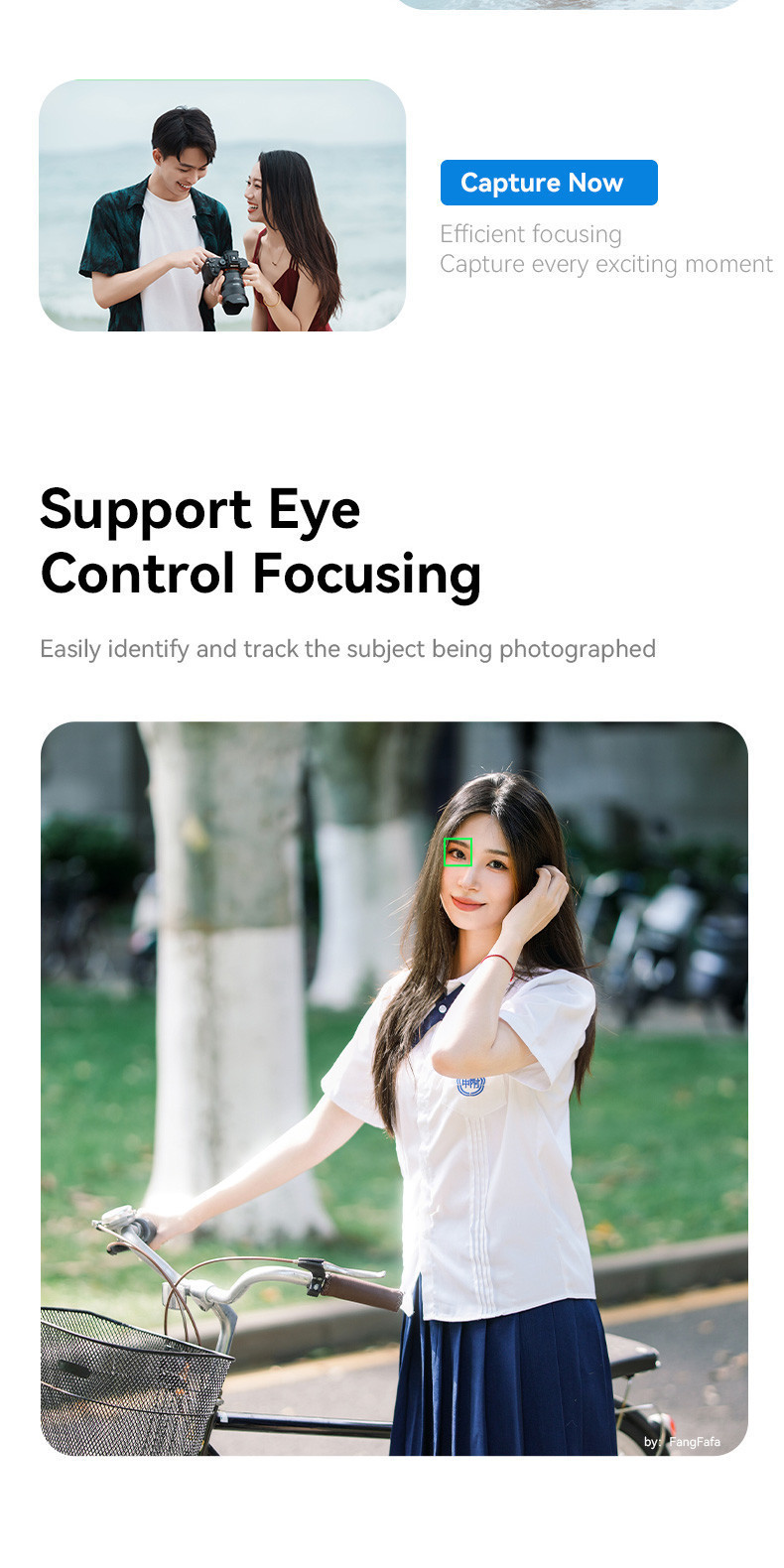 7artisans 85mm F1.8 Full Frame AF Auto Focus รูรับแสงขนาดใหญ่ STM Prime เลนส์สําหรับ Sony E ...