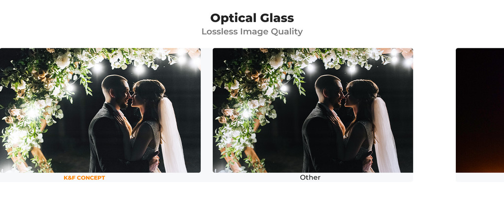 K&f Concept Nano-C 49mm-82mm Shimmer Diffusion 1/1 Lens Filter (Glimmer ...