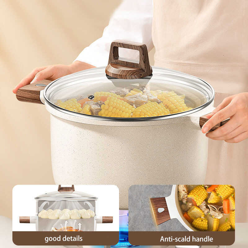 Soup Soup Stew Pot Porridge Special Pot, Multi-Functional Non-Stick Pan ...