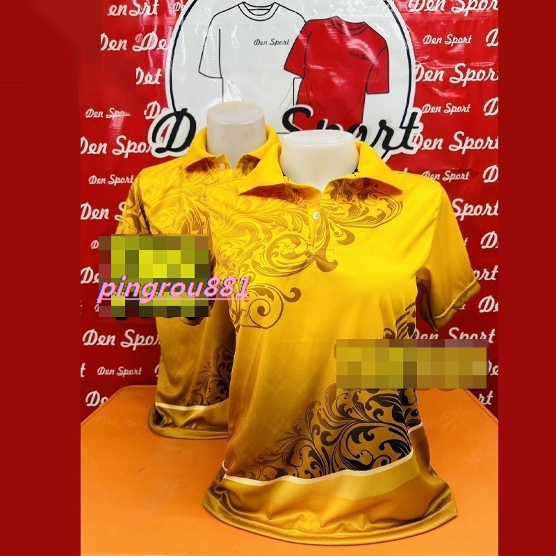 💛เสื้อสีเหลือง มีตราโลโก้ ทรงตรงใส่ได้ทั้งผู้หญิงผู้ชาย สินค้าพร้อมส่ง💛 ...