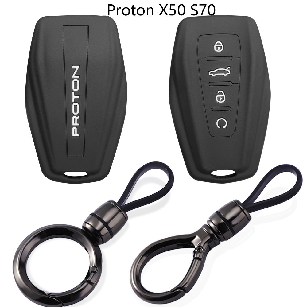 Proton X50 S70 Key Case Proton X70 X90 Key Cover Chrome Case Geely Key ...
