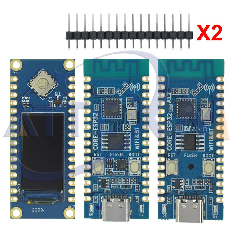 Esp32 บอร์ดพัฒนา ESP32 C3 LCD CORE บอร์ดออนบอร์ด 2.4G เสาอากาศ 32Pin ...