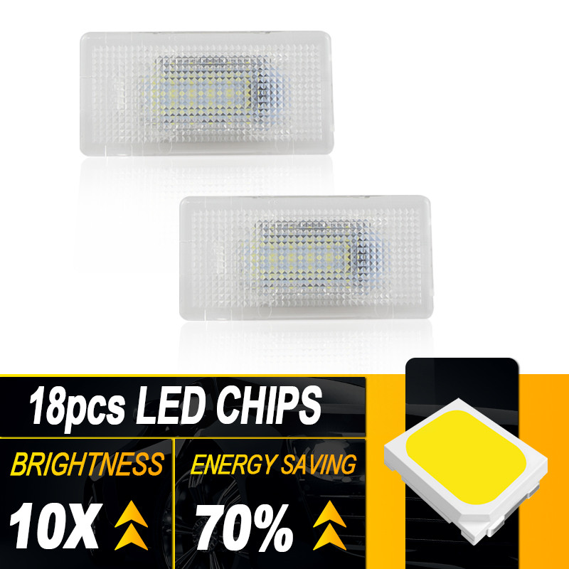 1 ชิ้น LED กระเป๋าเดินทางสําหรับ BMW E81/E82/E87/E88/F20/F21/E90/E92 ...