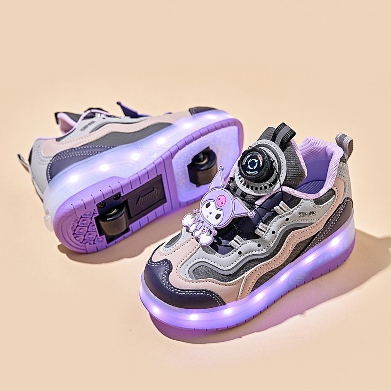 Kuromi Girls Runaway Shoelaces ล้อเด็กสเก็ต Runaway รองเท้าขนาดกลางขนาด ...