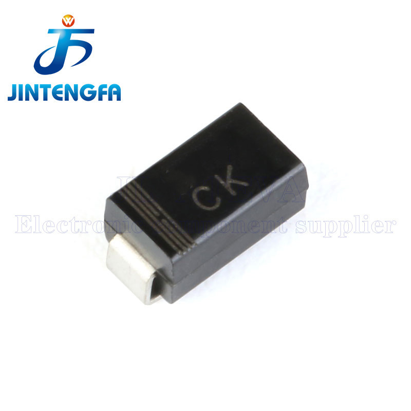 50PCS SMAJ30A CK SMAJ30CA YK 30V 400W DO-214AC SMA SMAJ30CA-E3/61 SMD Transient แรงดันไฟฟ้า ...