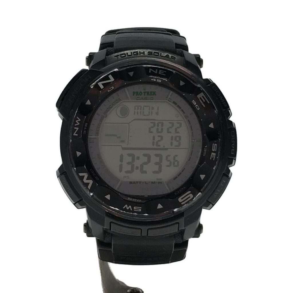 CASIO Wrist Watch Pro Trek PRW-2500 Black Men's Solar Direct from Japan ...