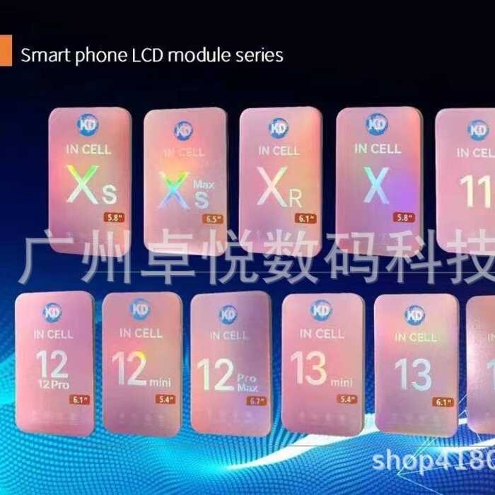 เหมาะสําหรับ KD iPhone XR 11 XS X ชุดหน้าจอสัมผัส 12pro หน้าจอ LCD ...