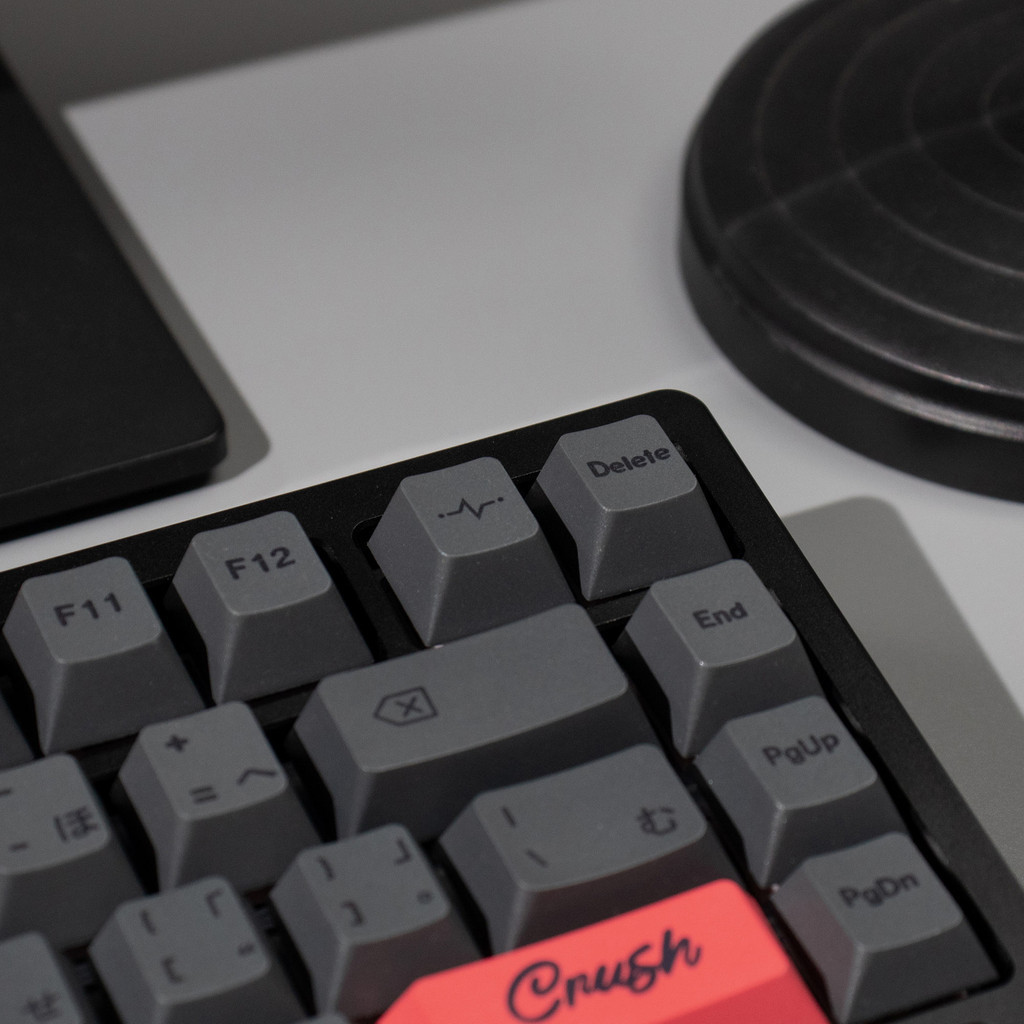 143keys Icon keycaps สีดําสีเทาสีแดง PBT Cherry Profile ปุ่มกดญี่ปุ่น ...