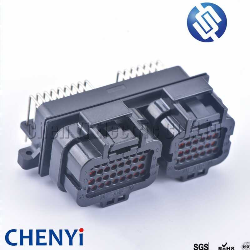 TE AMP 26/34/60 Pin Engine Gearbox Computer Board Plug ECU Car ...