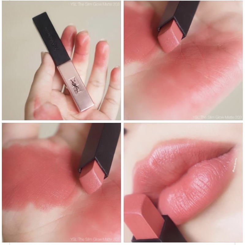 แท้ลิป YSL the slim Glow matte คอลใหม่ล่าสุด (พร้อมส่ง) | Shopee Thailand