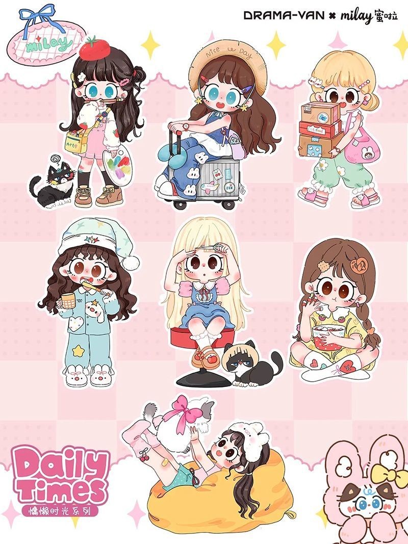 Milay Daily Times Series Figures Blind Box v3 | Shopee Thailand