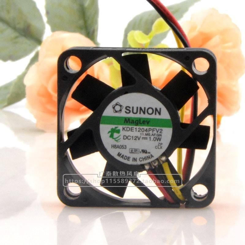 Taijun TAJUN KDE1204PFV2 12v 1.0w 4010 4 ซม.เงียบแม่เหล็กลอยพัดลมระบาย ...