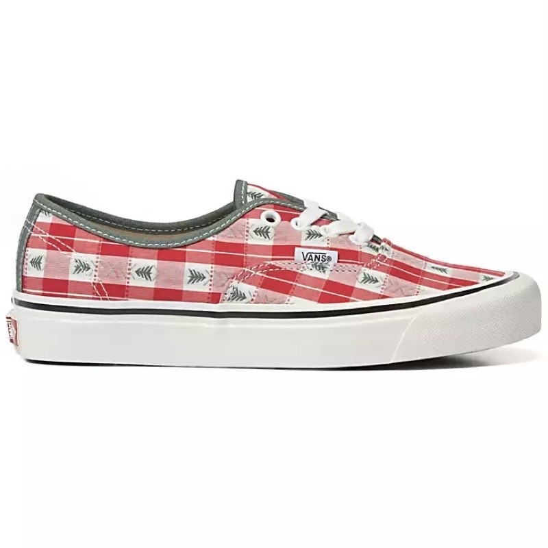 ฟิกเกอร์ VANS AUTHENTIC 44 DX ANAHEIM FACTORY OG PLAID RED WHITE ...