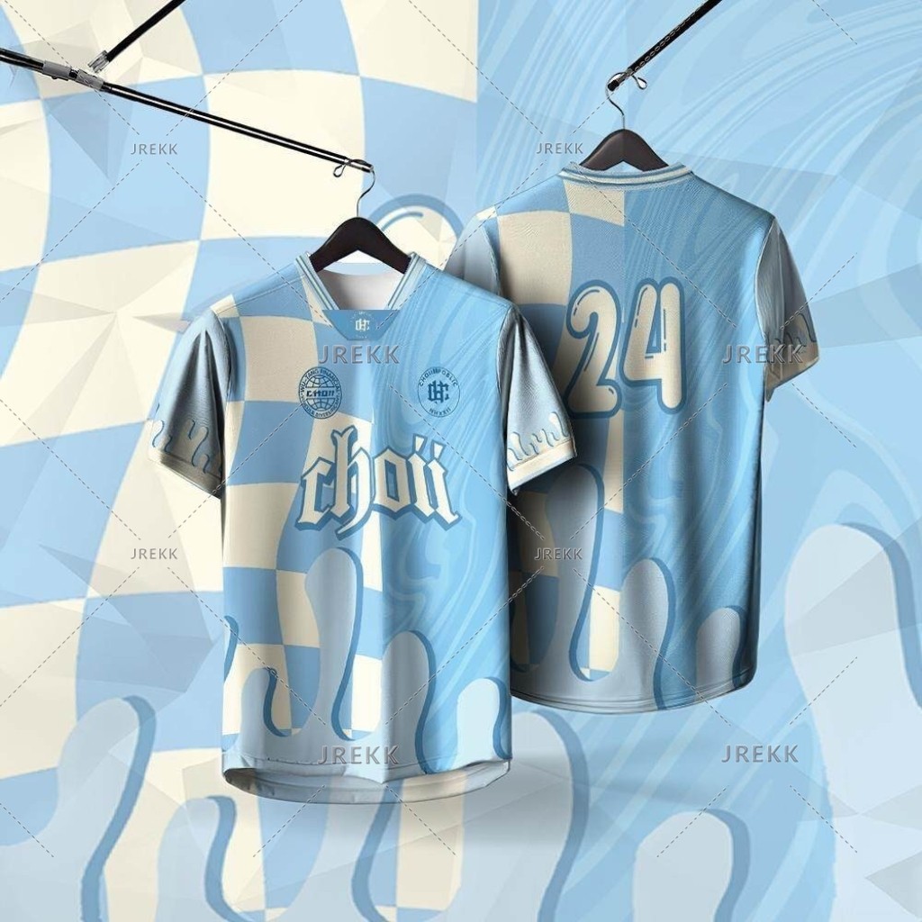 ใหม่ Choi Jersey เสื้อ Lelaki แขนสั้น Baju Raya 2024 Viral เสื้อยืด ...