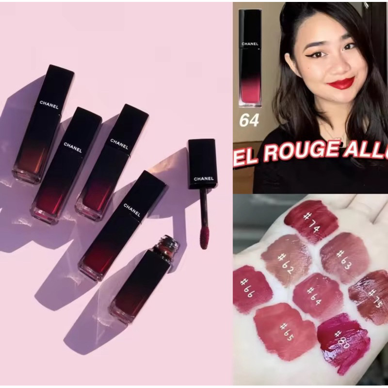 ของแท้Chanel Rouge Allure Laque Ultrawear Shine Liquid Lip Colour ...
