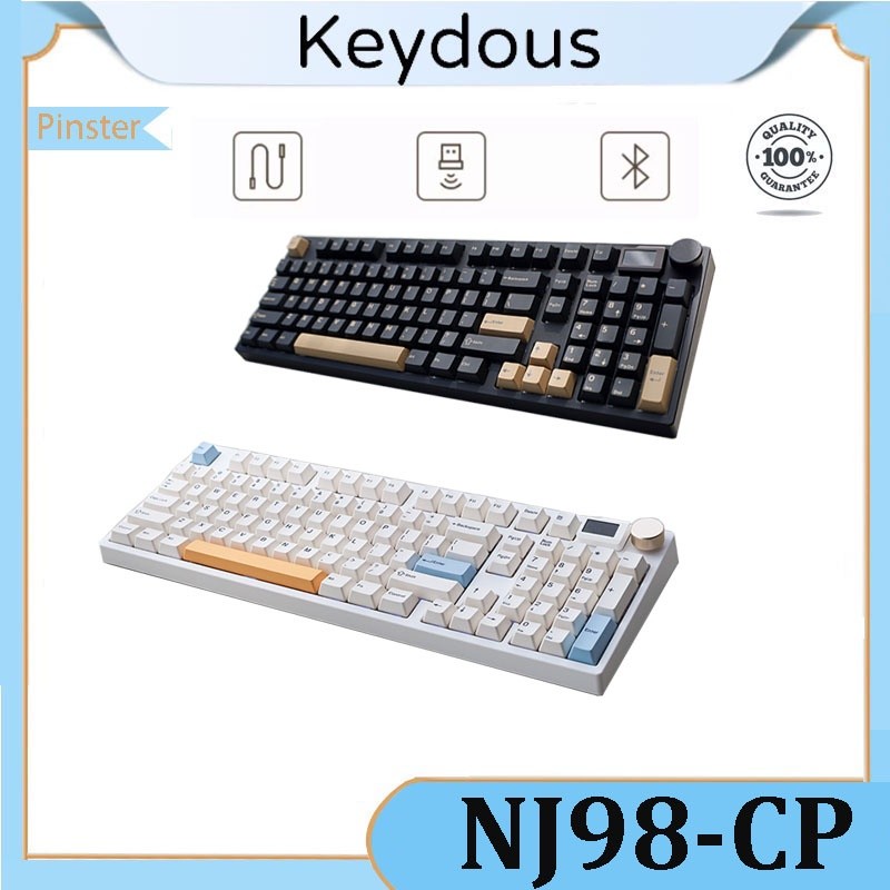 Keydous NJ98-CP three-mode magnetic switch Mechanical keyboard ...