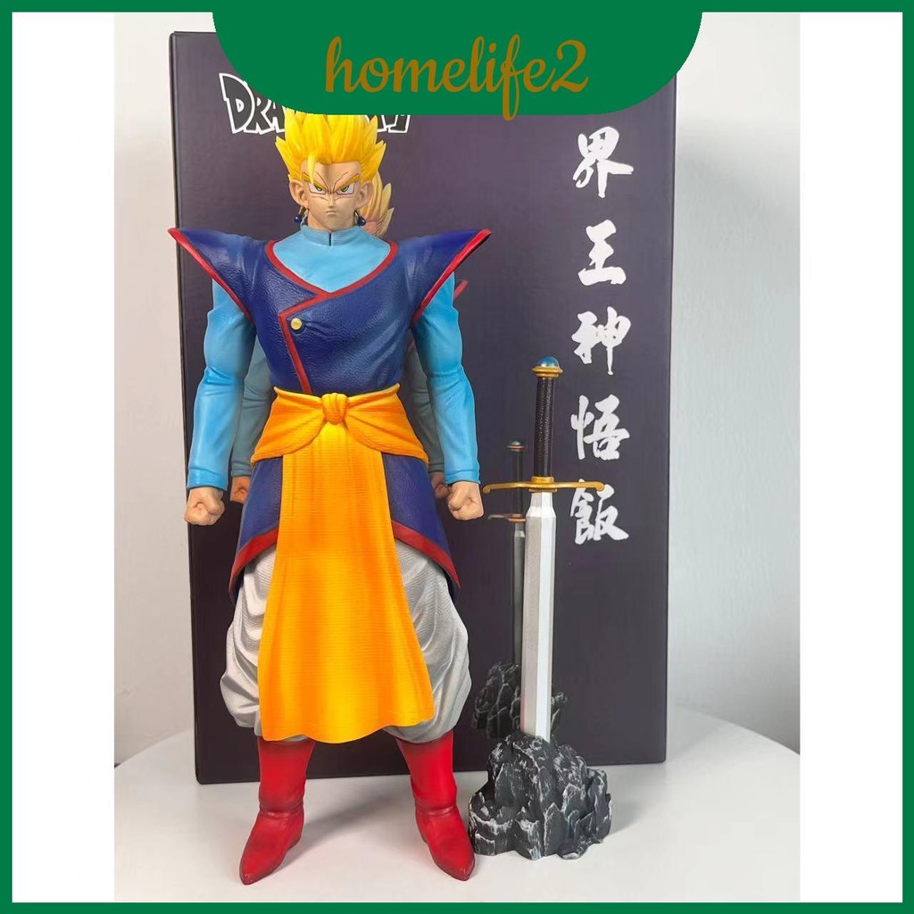 Super Saiyan Kaioshin Gohan Pvc Figure Stand Model Collectible With ...