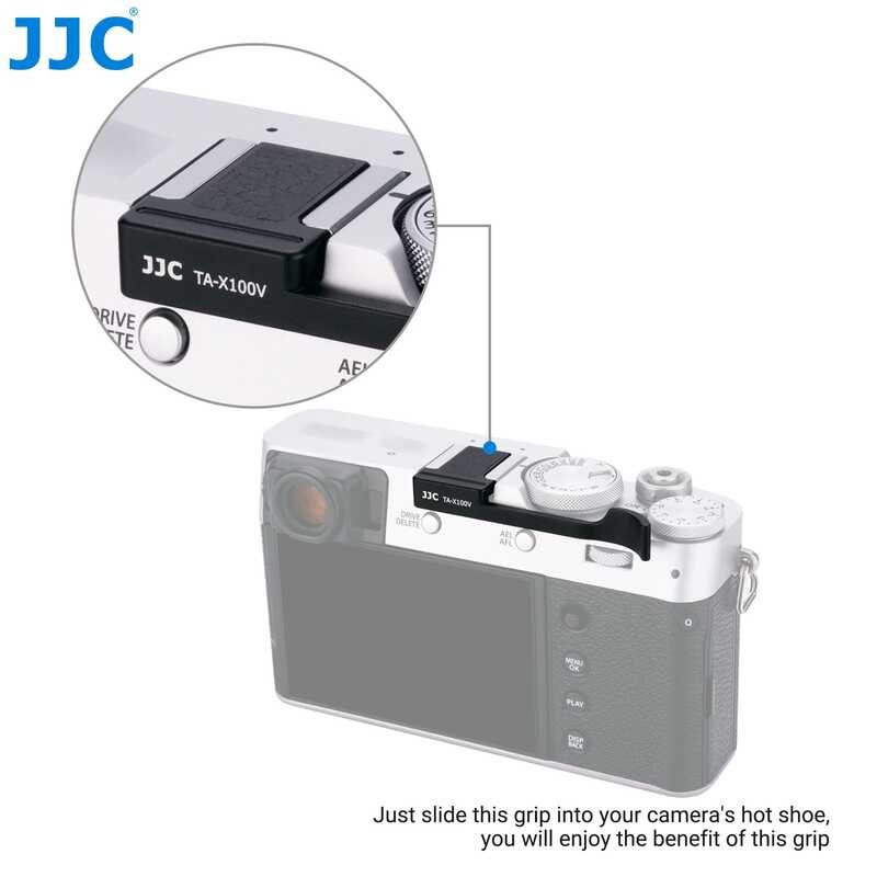 Δ JJC ฟูจิ X-E4 Xe4 X-E3 Xe3 X100v X100f X100t ผู้ถือนิ้วหัวแม่มือจับ | Shopee Thailand