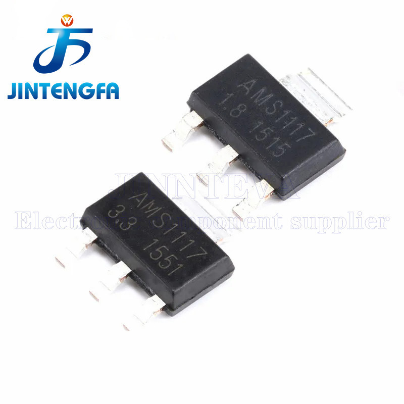 50pcs AMS1117 series AMS1117-3.3V AMS1117-ADJ AMS1117-1.8V AMS1117-1.2V AMS1117-5.0V AMS1117-2 ...