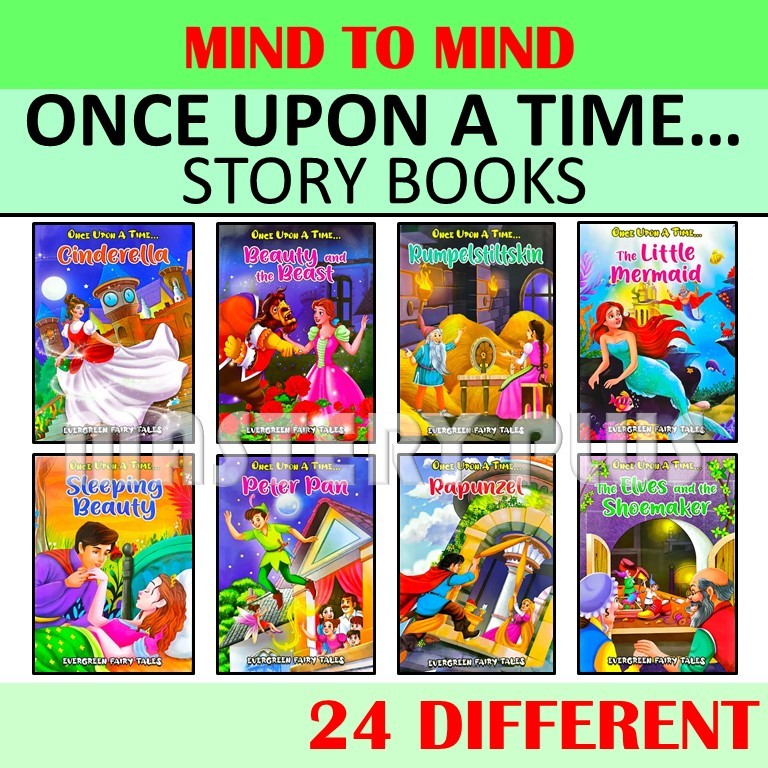 STORY BOOK : ONCE UPON A TIME ... CINDERELLA SNOW WHITE BUKU CERITA ...