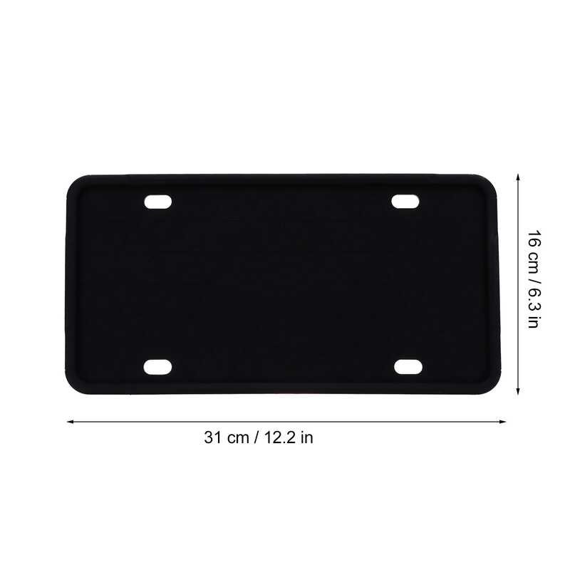 Silicone Frames Car Cover License Plate Rack Holder | Shopee Thailand