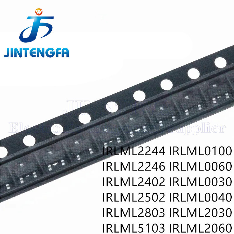หลอดคริสตัลไดโอด Triode 10PCS IRLML0030TRPBF IRLML0030 IRLML0040 ...