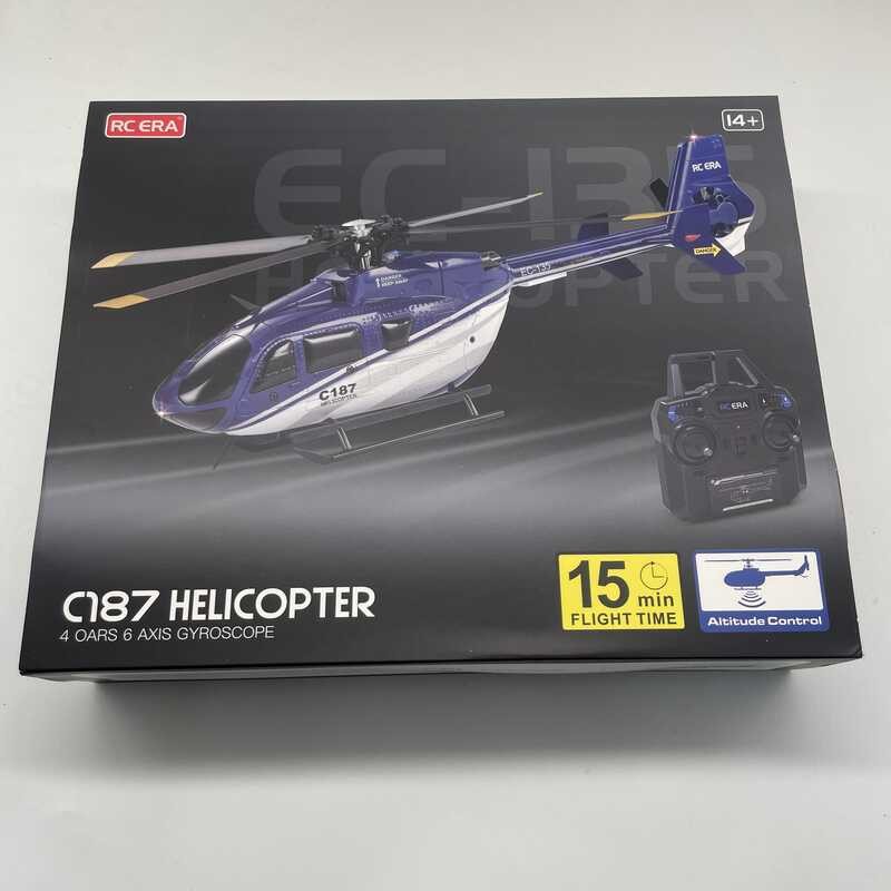 Δ EAR C187 Ec135 RC เฮลิคอปเตอร์ลำตัวใบพัดหางโรเตอร์หัวมอ | Shopee Thailand