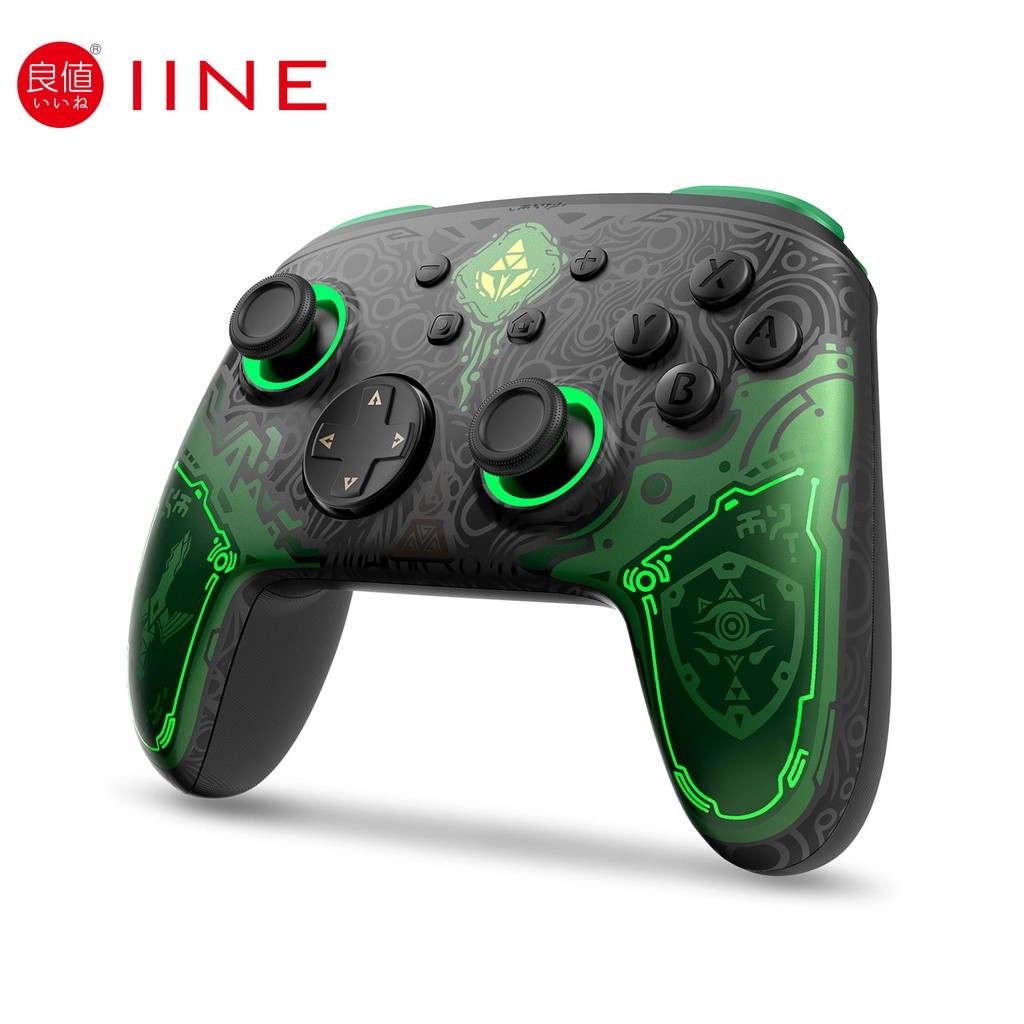 Iine Falcon Zelda Pro Controller Wake Up รองรับ NFC Amiibo ใช้งานร่วมกับ Nintendo Switch/Switch ...