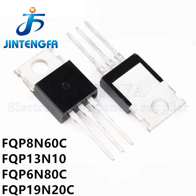 10pcs 8N60 FQP8N60C 8N60C TO-220 7.5 600V N-channel Power MOSFET DIP ทรานซิสเตอร์ | Shopee Thailand