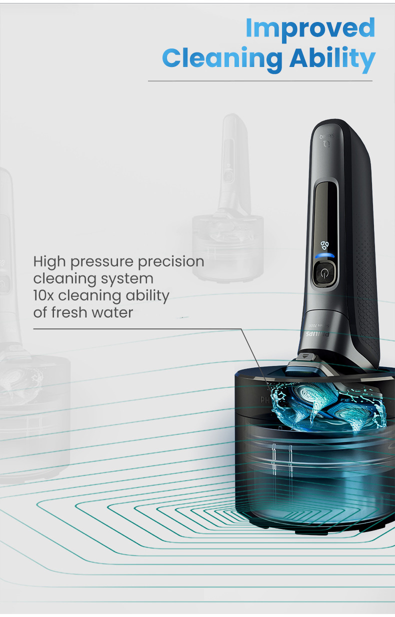 Philips Electric Shaver คลีนซิ่ง CC13 Fluid Quick Clean Pod Cartridge 3 ...