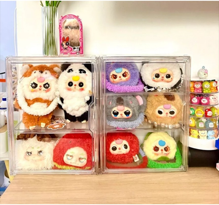 Popmart Baby Three V1 V2 V3 Baby Tree kimmon labubu กล่องเก็บฝุ่น ...