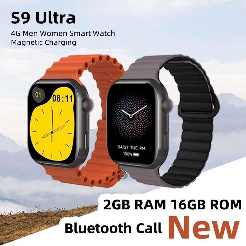 Rainbuvvy S9 Ultra 4G ชายหญิง สมาร์ทวอทช์2gb RAM 16Gb ROM อัตราการเต้น ...