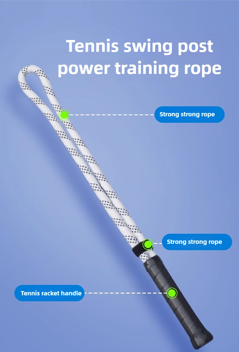 เชือกฝึกเทนนิส, เชือกฝึกพลังสวิงเทนนิส, แส้พาวเวอร์เสิร์ฟ Forehand ...