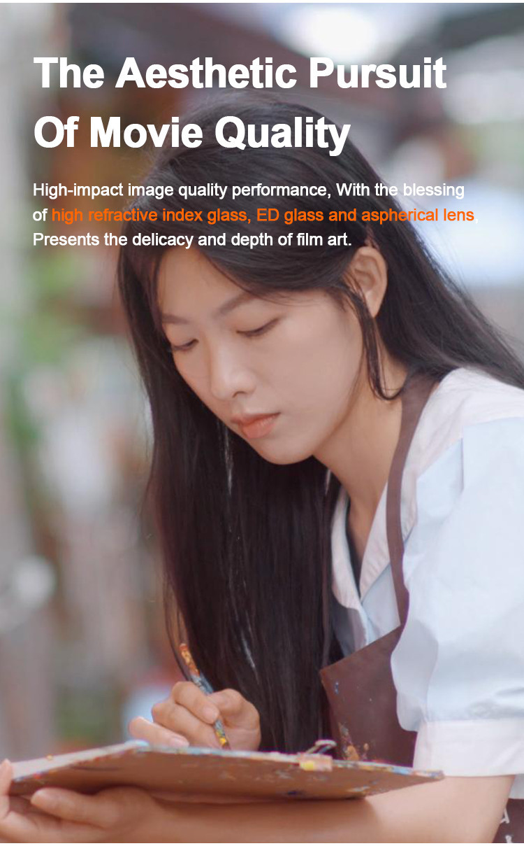 SG Image 25mm 35mm 50mm 75mm T1.4 คู่มือเต็มกรอบขนาดใหญ่ Cine เลนส์ ...