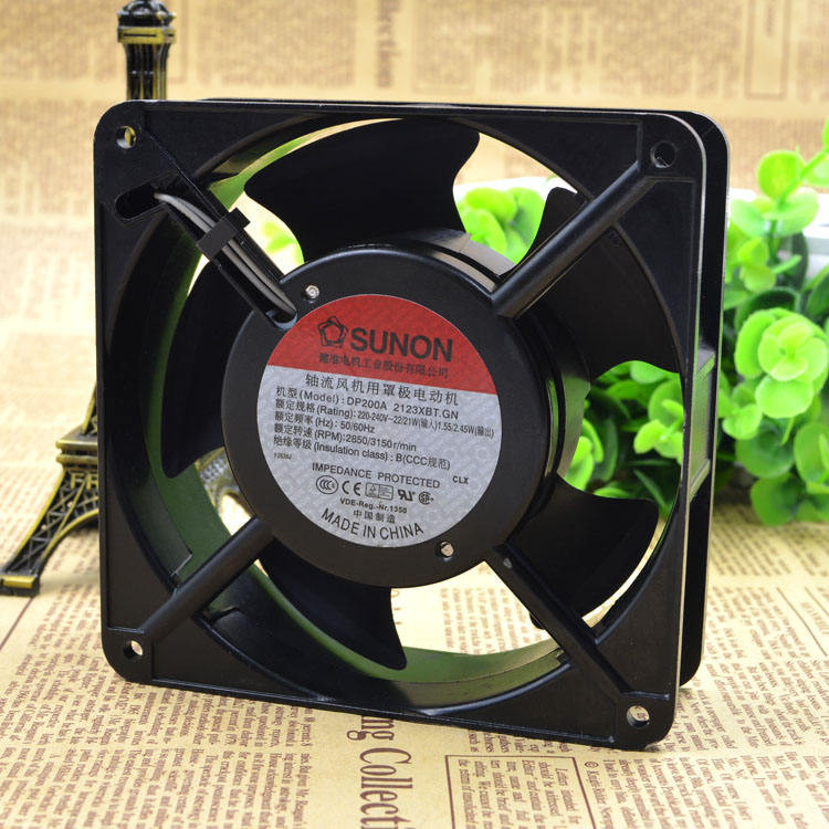 ยี่ห้อใหม่ของแท้ 12038 AC220V DP200A 2123XBT.GN พัดลม AC โลหะทั้งหมด ...
