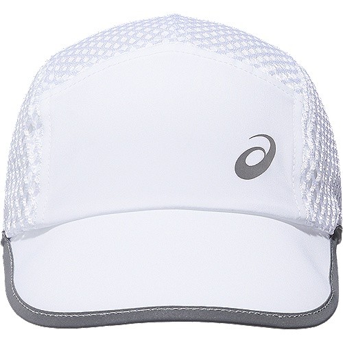 ASICS : MESH CAP UNISEX RUNNING ชายหญิง หมวก ของแท้ BRILLIANT WHITE ...