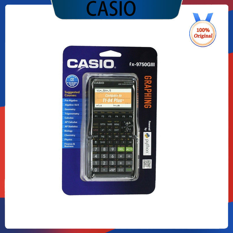 Casio fx-9750GIII USB Power Graphic 3 ( สีดํา ) - เครื ่ องคิดเลขกราฟิก ...