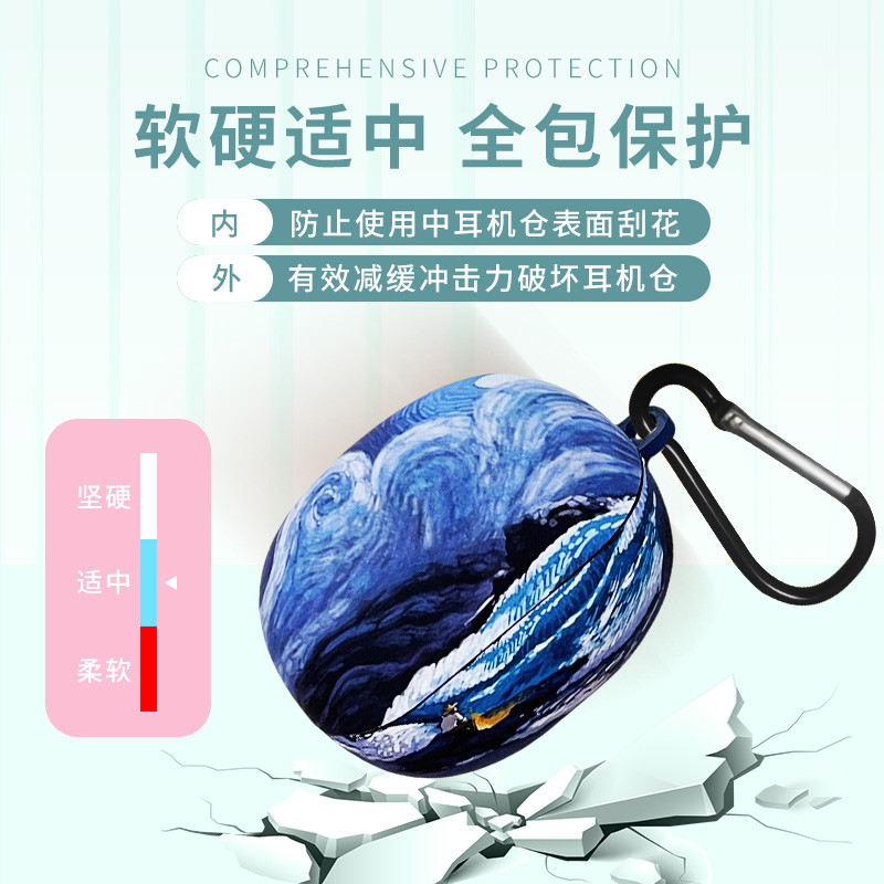 For Baseus BP1 Pro Case Cartoon Lion Dance Baseus M3s Silicone Soft ...