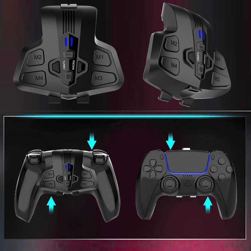 Ps5 Dualsense สำหรับ Gamepad Attachment Paddle ด้วย Turbo Ro Back ...