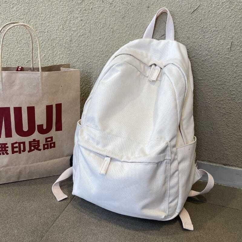 ★Japanese Muji Backpack Leisure Simple Waterproof Computer Bag New Male ...