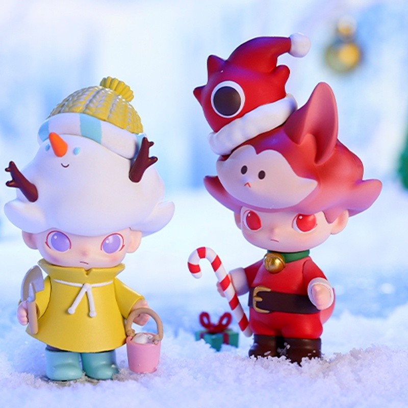 POPMART DIMOO Christmas Series 2020 out of print Cute Figures pop mart ...